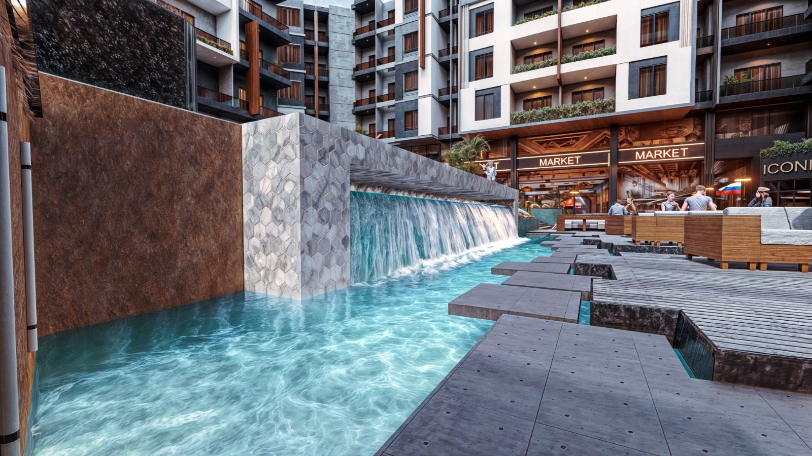 Apt with Pool View – 5% Down, 5-Year Installments (Egypt, Al Bahr al ...